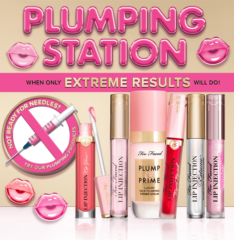 Plumping Station Refresh - Landing Page | TooFaced